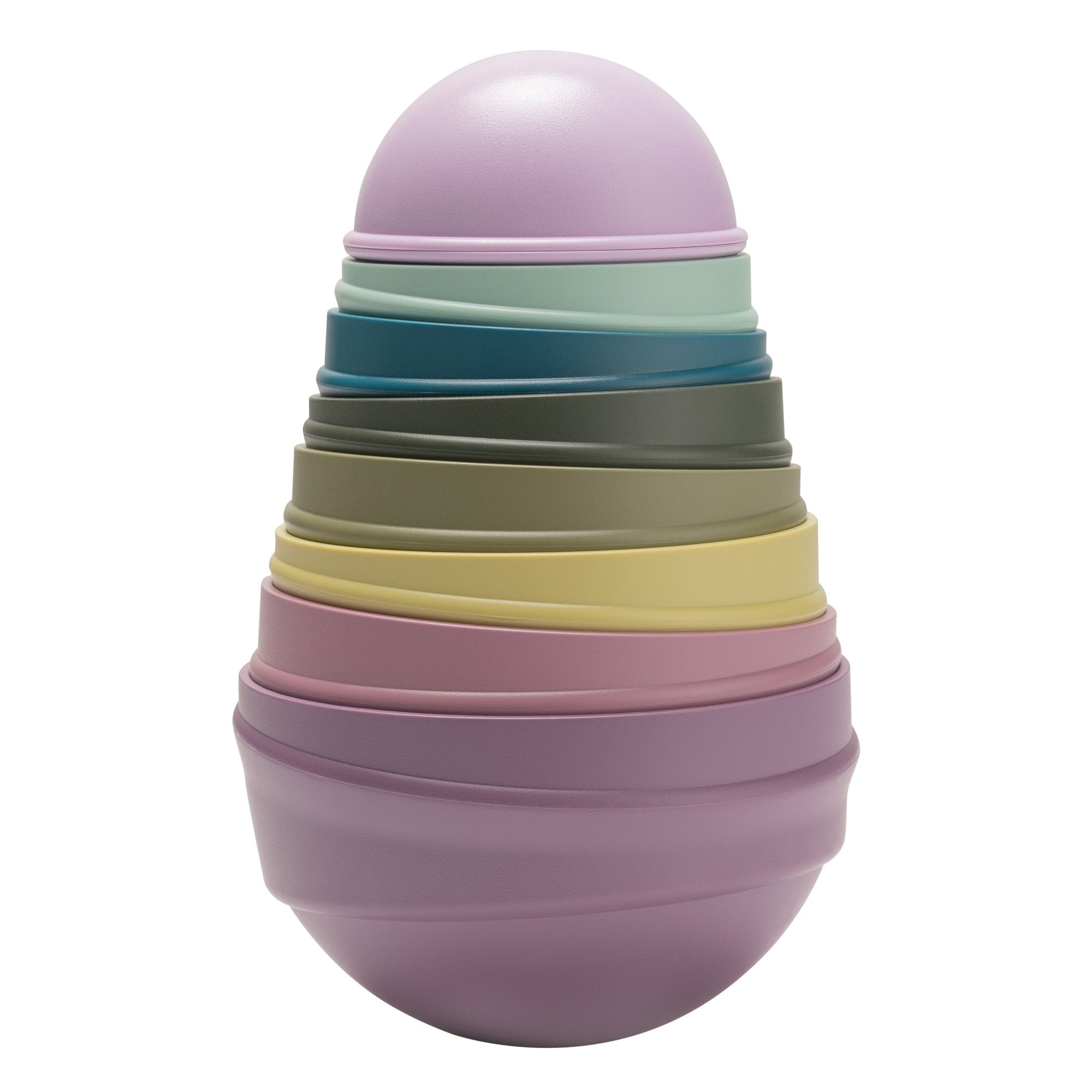 BIBS Wobbly Stacking Tower - Bright Rainbow – Kollektive - Official ...